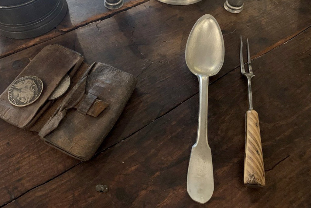 Fiddleback Pewter Spoon - Samson Historical