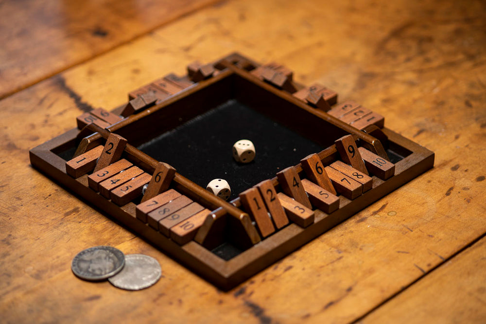 Four Player Shut the Box- mini - Samson Historical