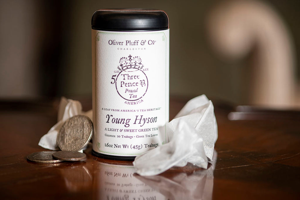Young Hyson Tea - Tea Bags - Samson Historical